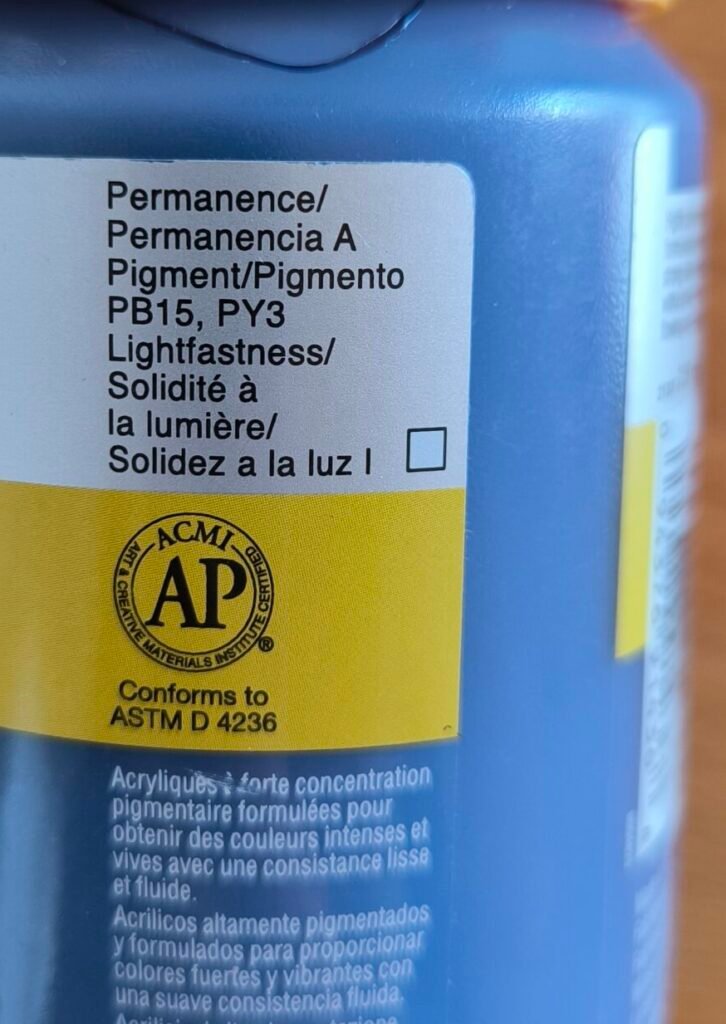 How to Read Labels on Acrylic Paint and Oil Paint to Elevate Your ...