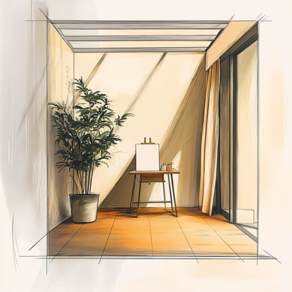 How to Create a Minimalist Art Studio Setup (9 Principles + Inspiration ...